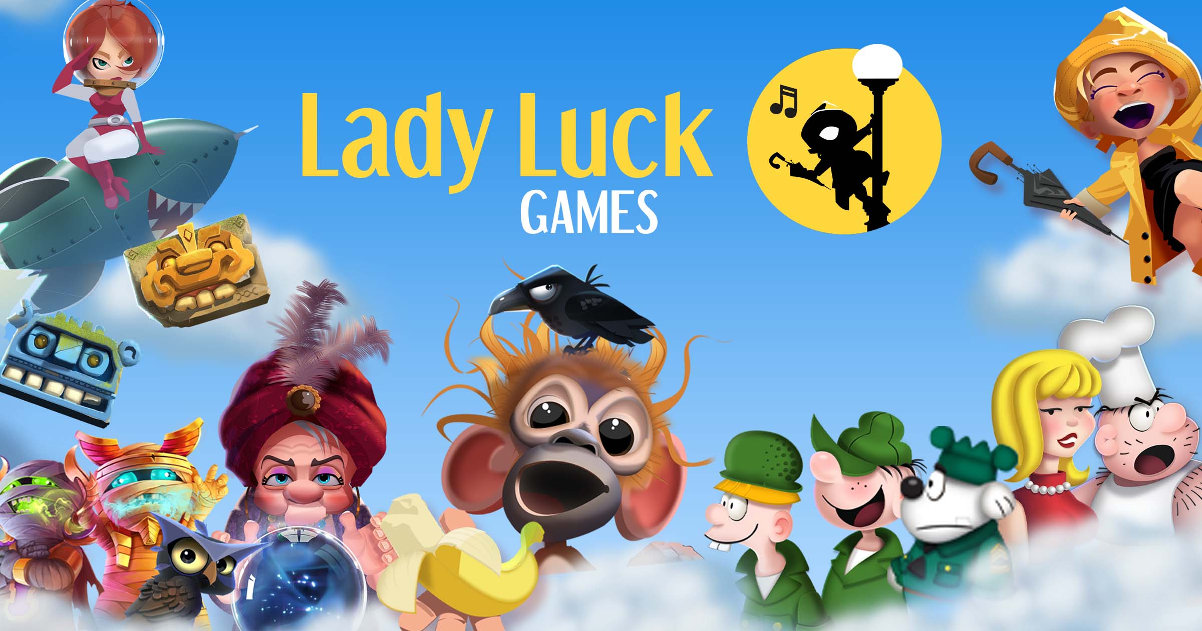 Parhaat Lady Luck Games kasinot ja pelit (2025)